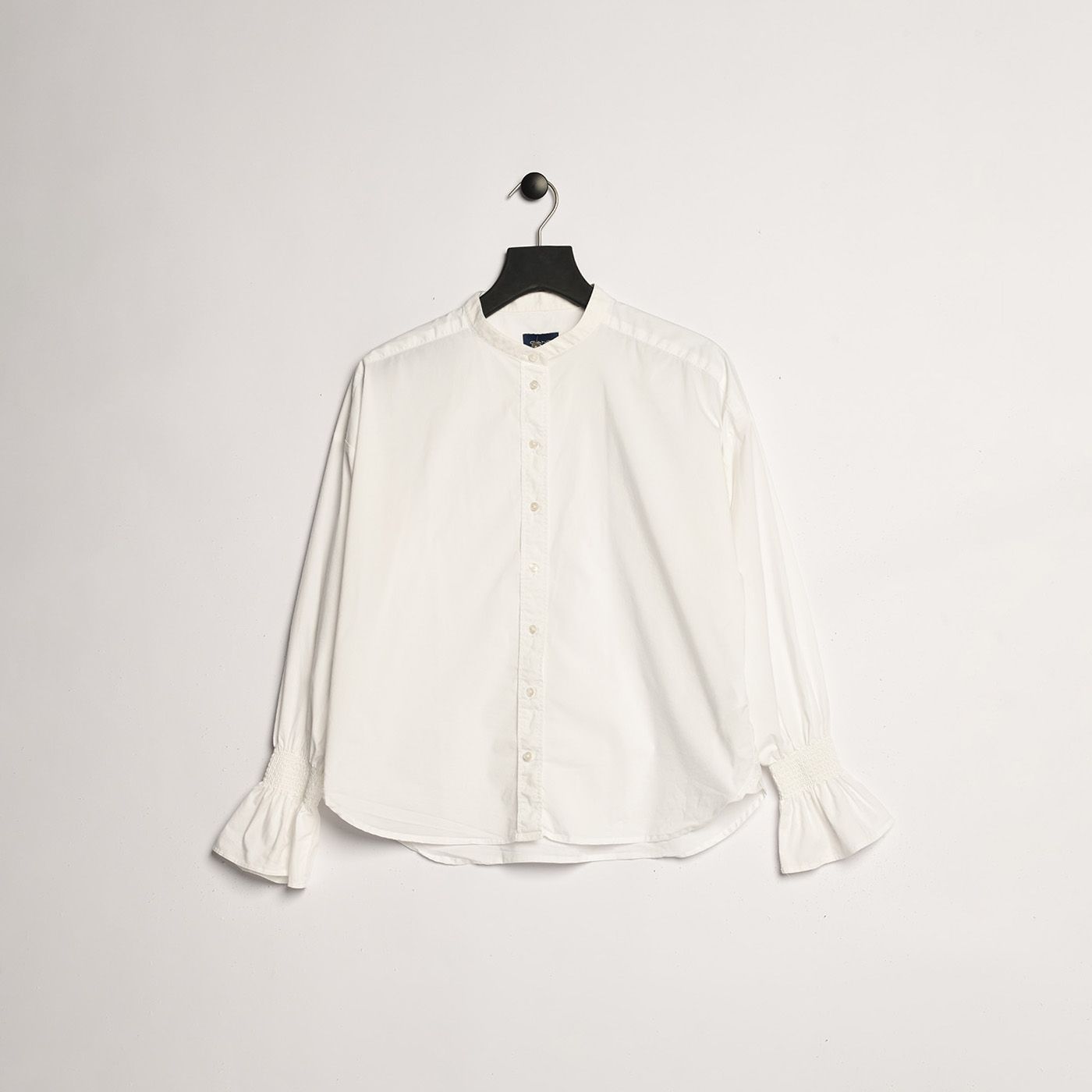 Skjorta 36 vit volang, Gant | Arkivet