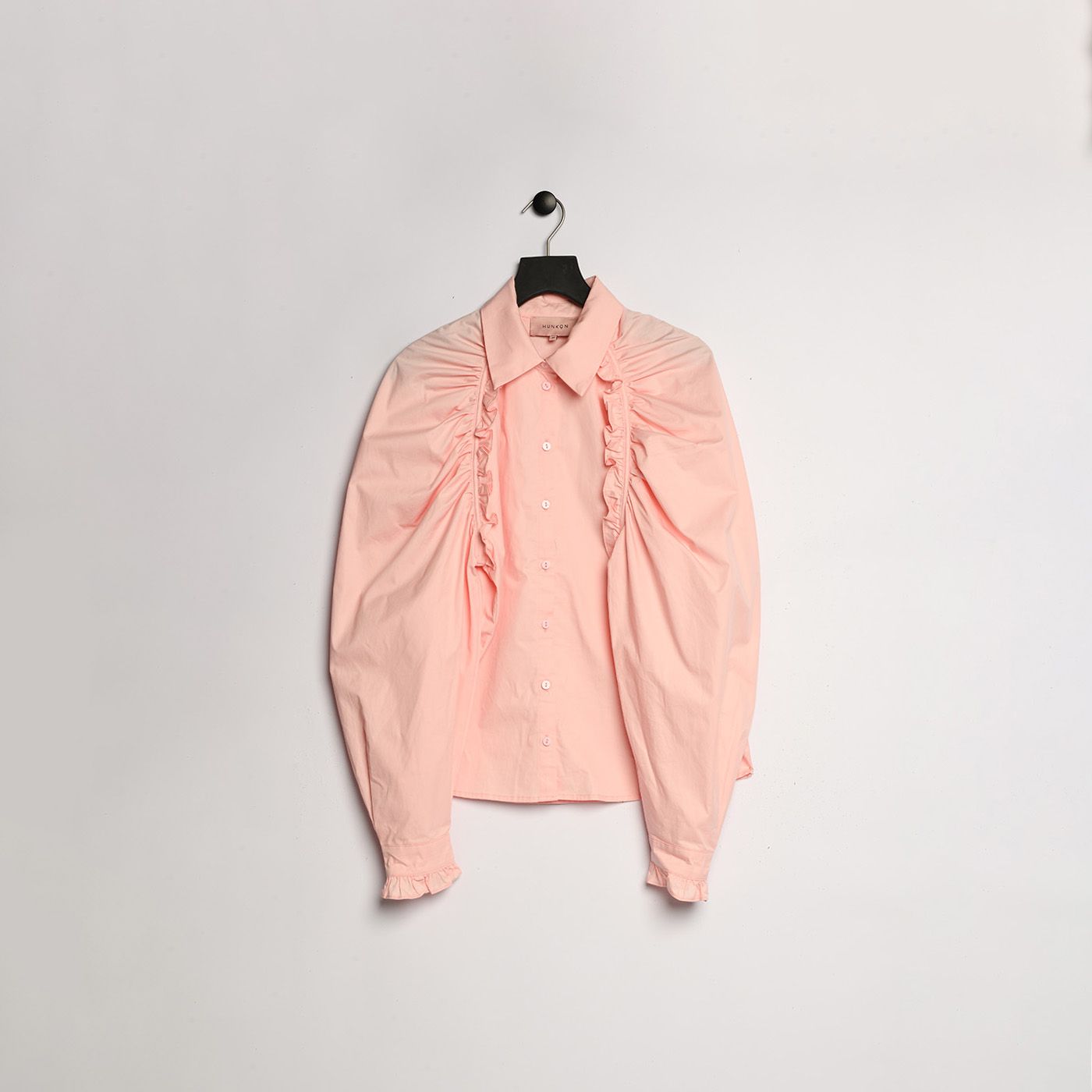 Skjorta M rosa puffärm, Hunkon | Arkivet