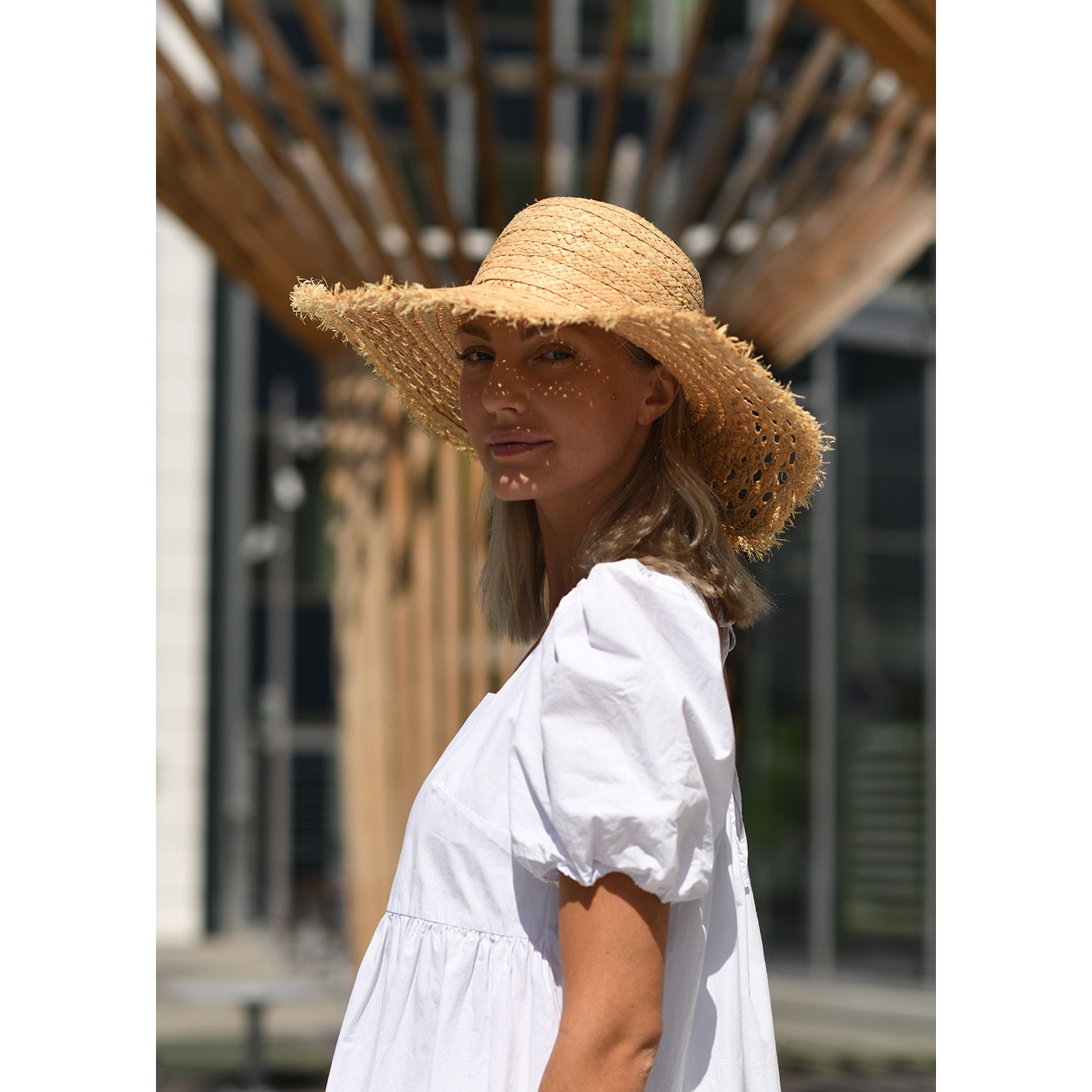 Stråhatt beige, Unmade | Arkivet