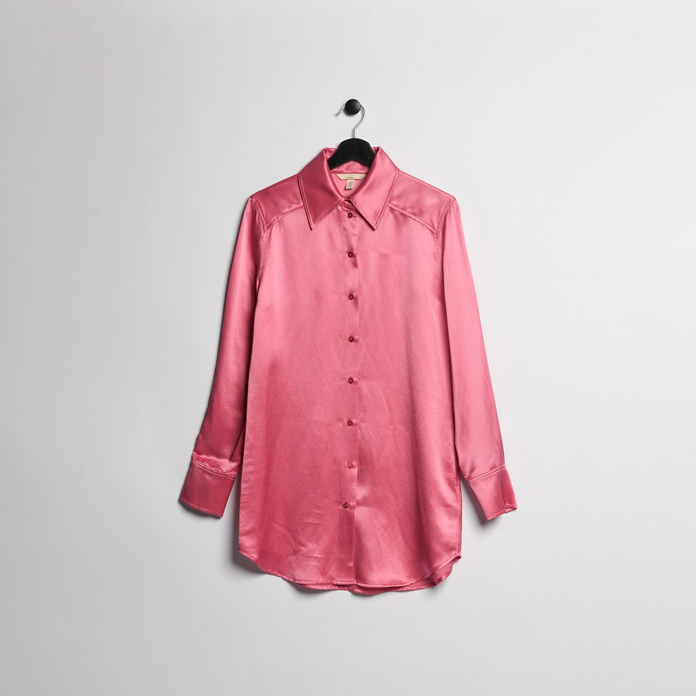 Skjorta 36 rosa silke, H&M | Arkivet