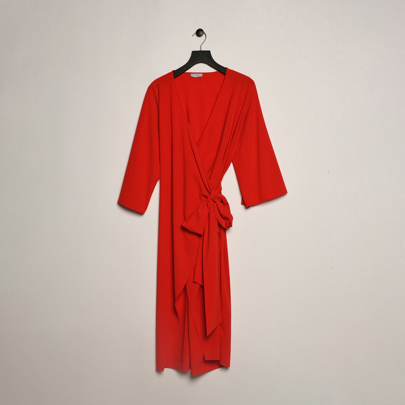 Klänning 38 röd omlott, Marville Road | Arkivet